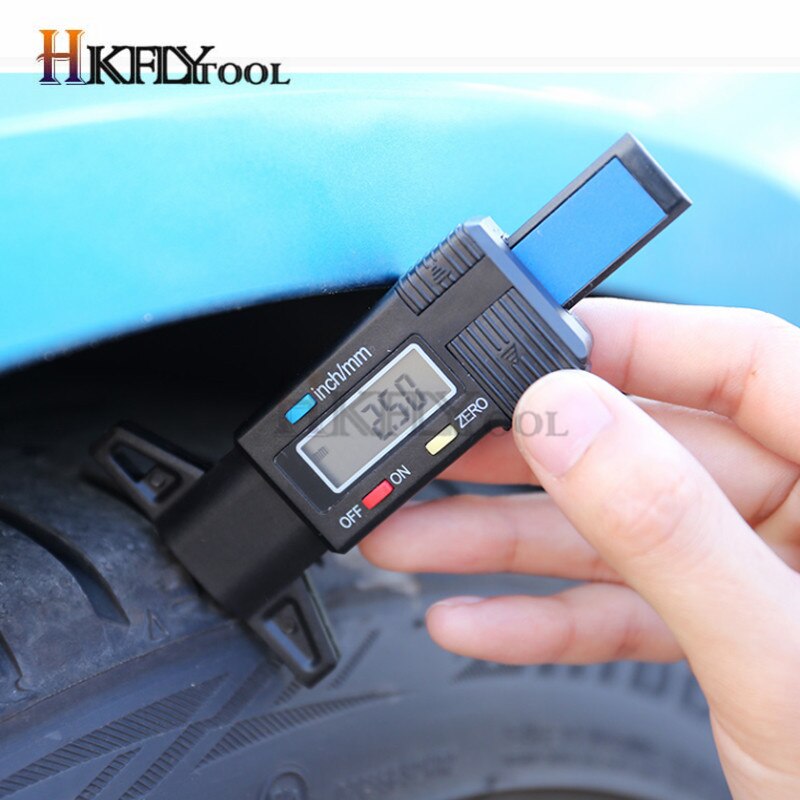 Digital Car Tyre Tire Tread Depth Gauge Meter Auto... – Vicedeal