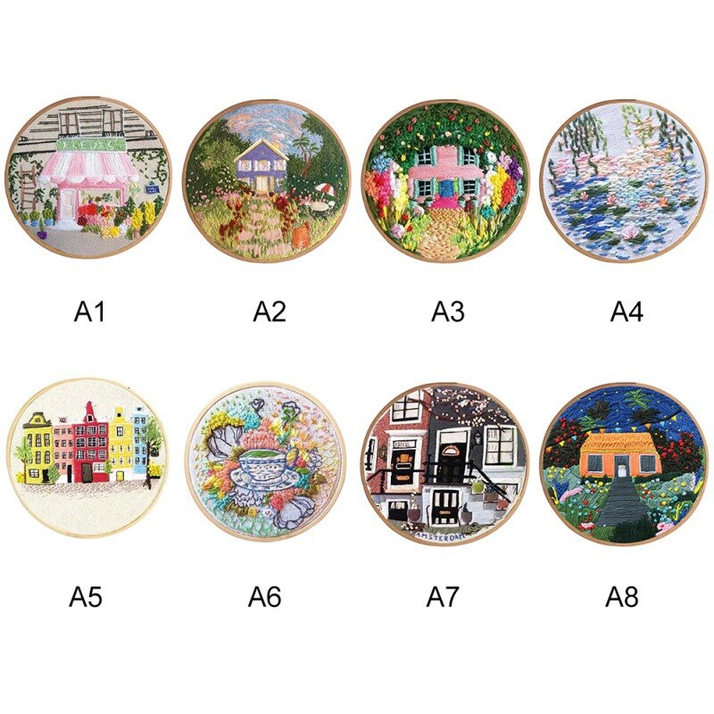 European Style DIY Handmade Full Range Of Embroide... – Grandado