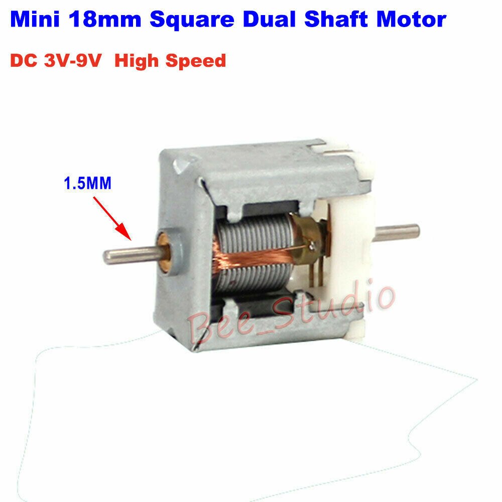 Small Mini 020 Dual Shaft/axis Motor DC 3V 5V 6V 9... – Grandado