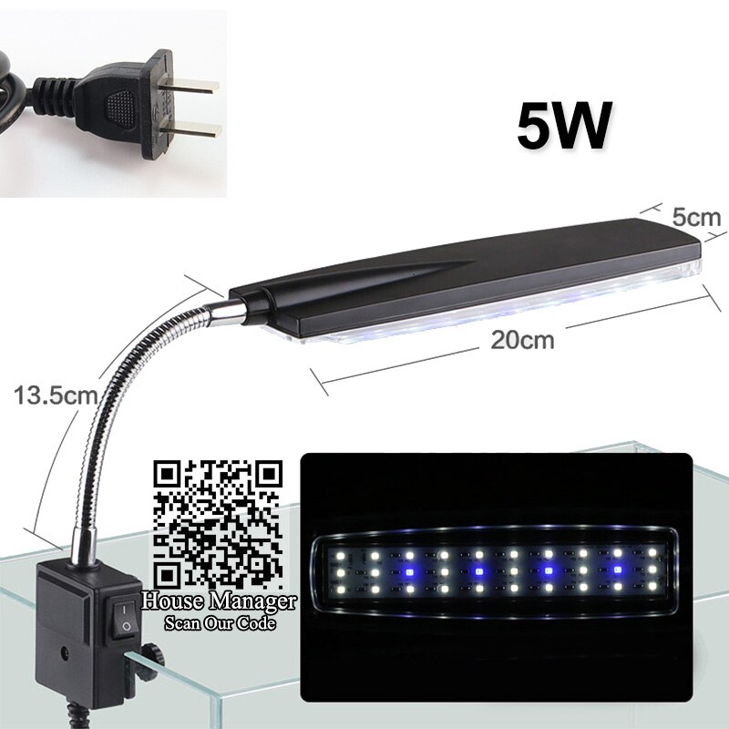 LED Aquarium Fish Tank Light Lamp, Aquatic Lightin... – Grandado