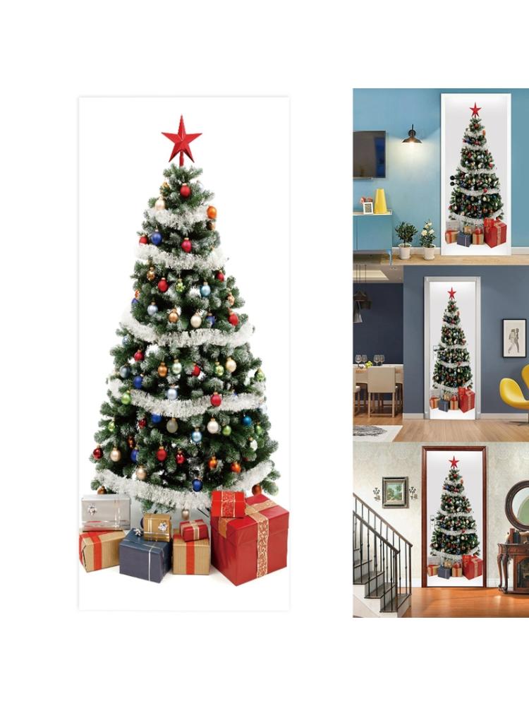 2pcs/set 3D Christmas Tree Decorative Refrigerator... – Grandado