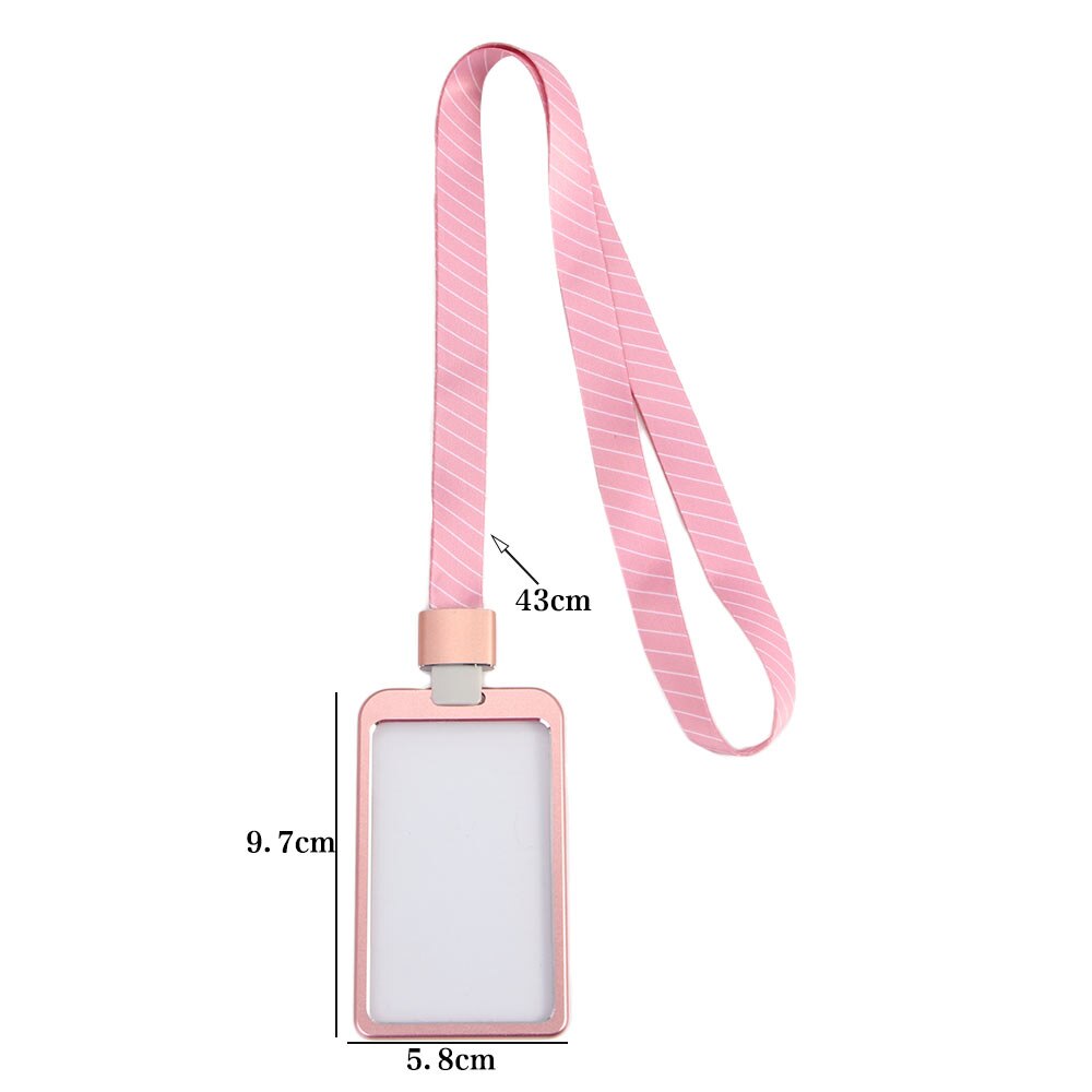 1Pc Metal ID Badge Card Holder Business Security P... – Grandado