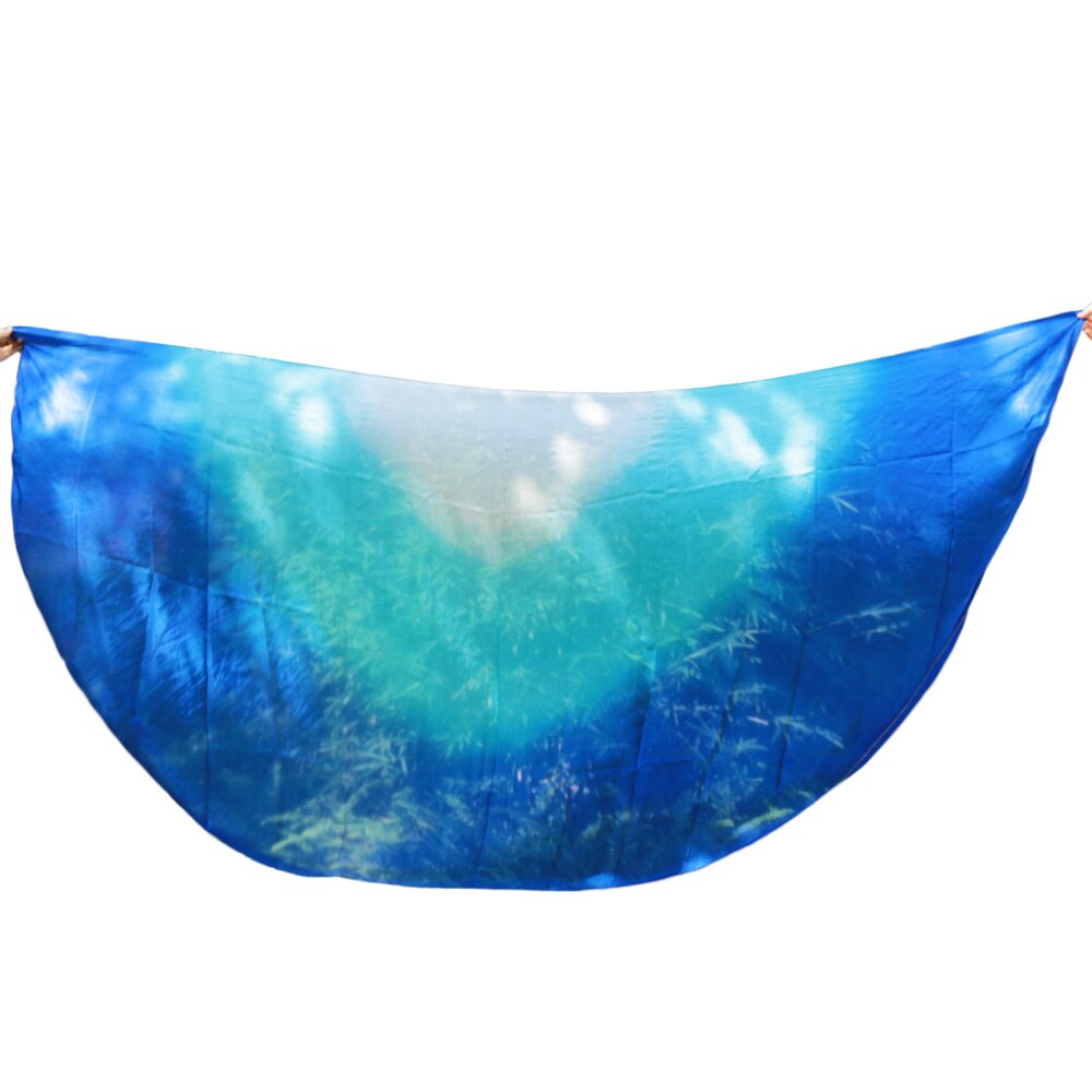 silk belly dance veil, dance veils, semicercle vei... – Grandado