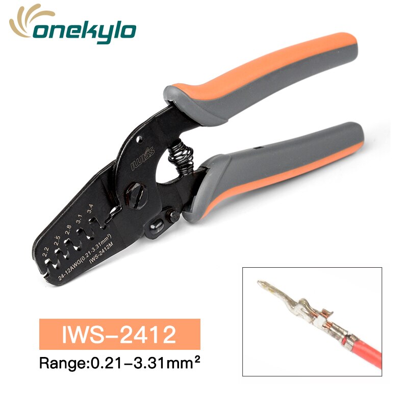 IWS-2412M Mini Micro Open Barrel Crimping Tools Mu... – Grandado