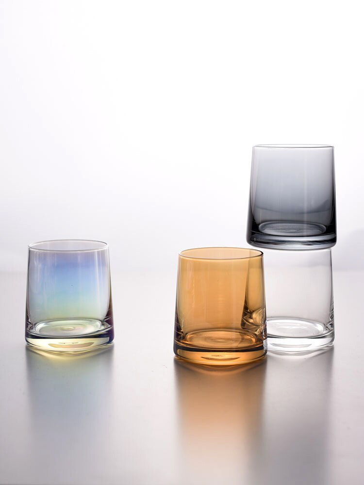 Colorful Glass, Household Whiskey Glass, Cold Wate... – Vicedeal