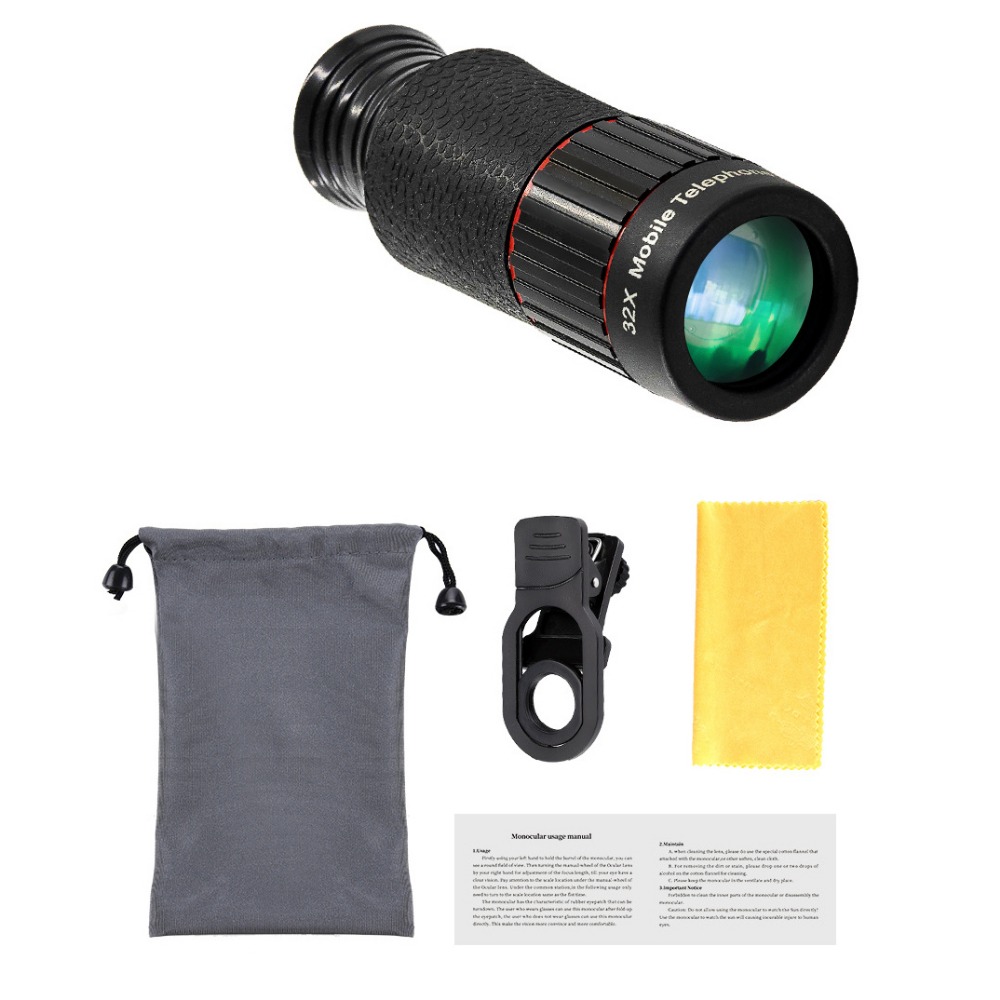 Universal HD Optical Cell Phone Lens Monocular Tel... – Vicedeal