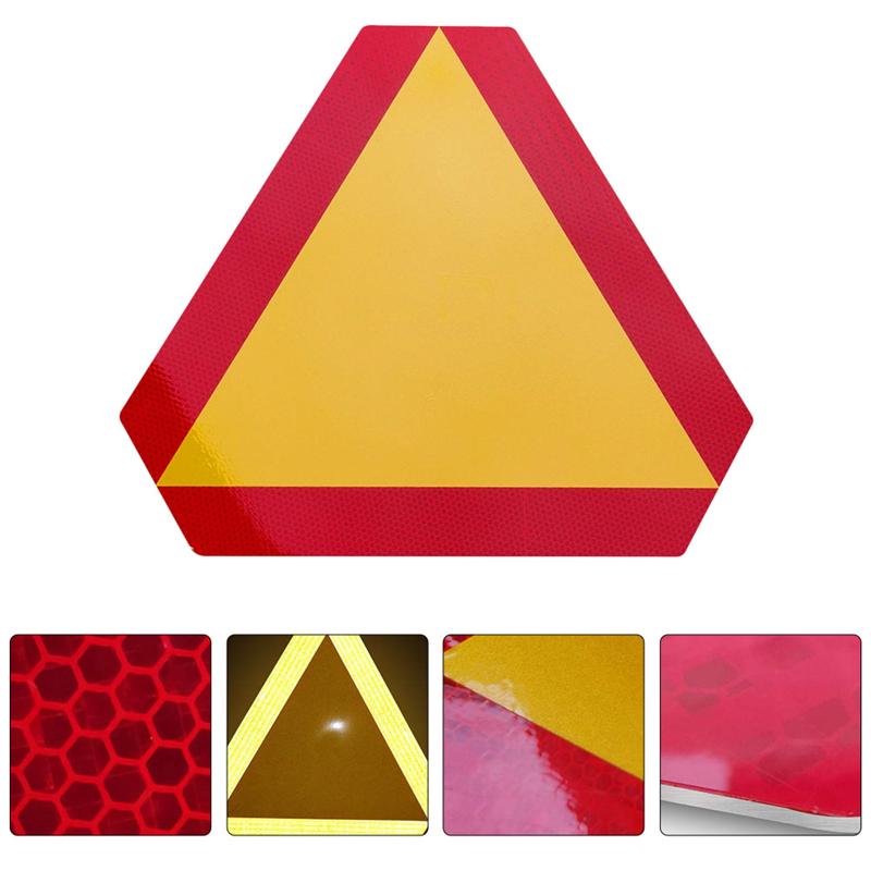 1Pc Slow Moving Car Sign Rear Reflector Board Warn... – Vicedeal