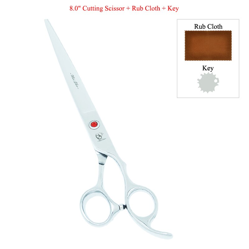 8.0 Inch Pets Grooming Scissors Japan 440C Straigh... – Vicedeal