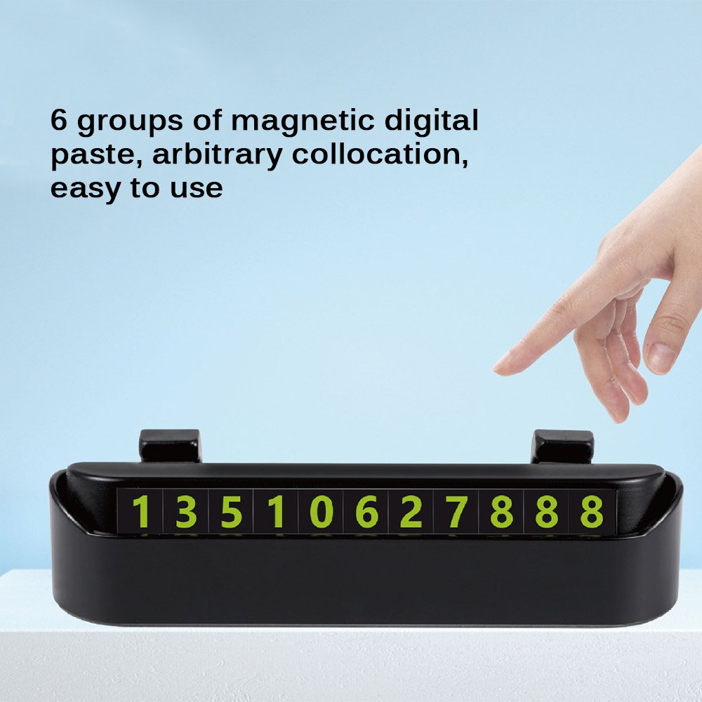 Bestever Multifunctionele Auto Nummerplaat Auto Pa... – Vicedeal