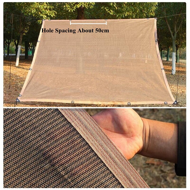 Coffee Anti-UV HDPE Sunshade Net Outdoor Swimming ... – Grandado