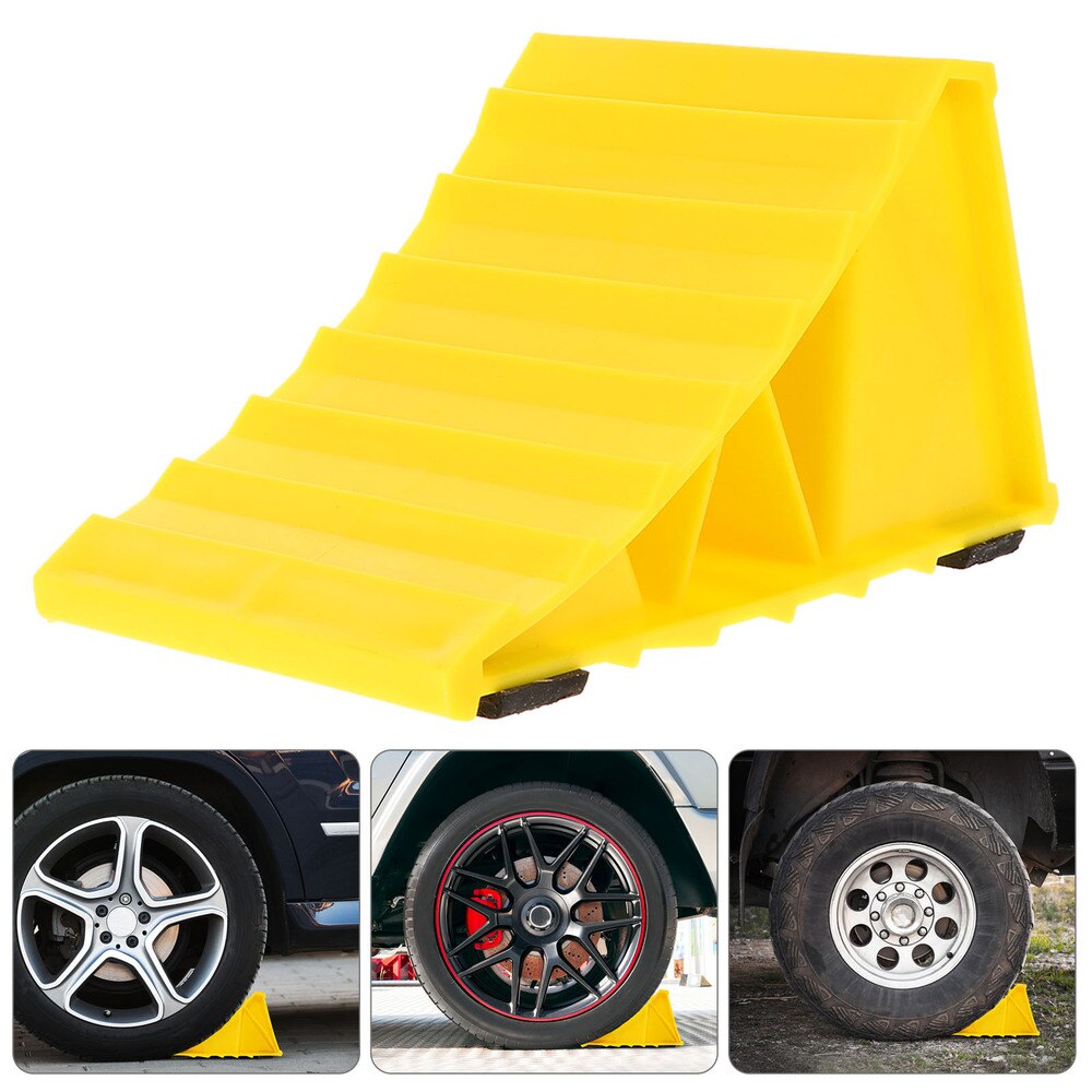 2 Pcs Wheel Chocks Skid Resist High Strength Tire ... – Vicedeal