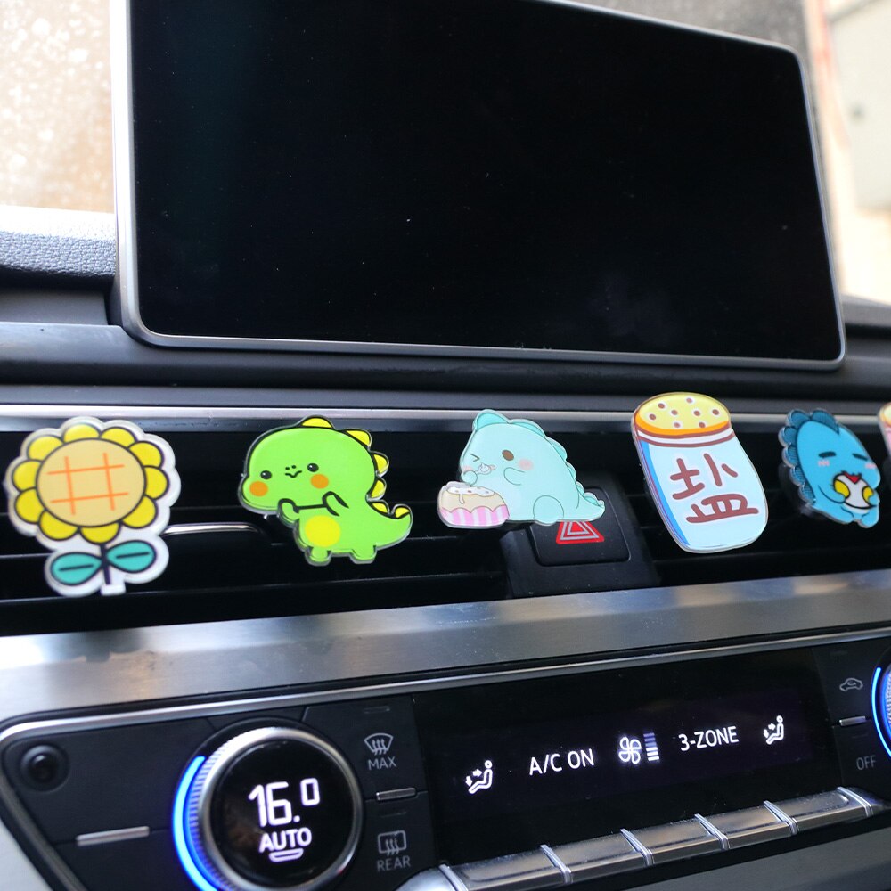 Cartoon Leuke Auto Ac Outlet Clip Decoratie Auto L... – Grandado