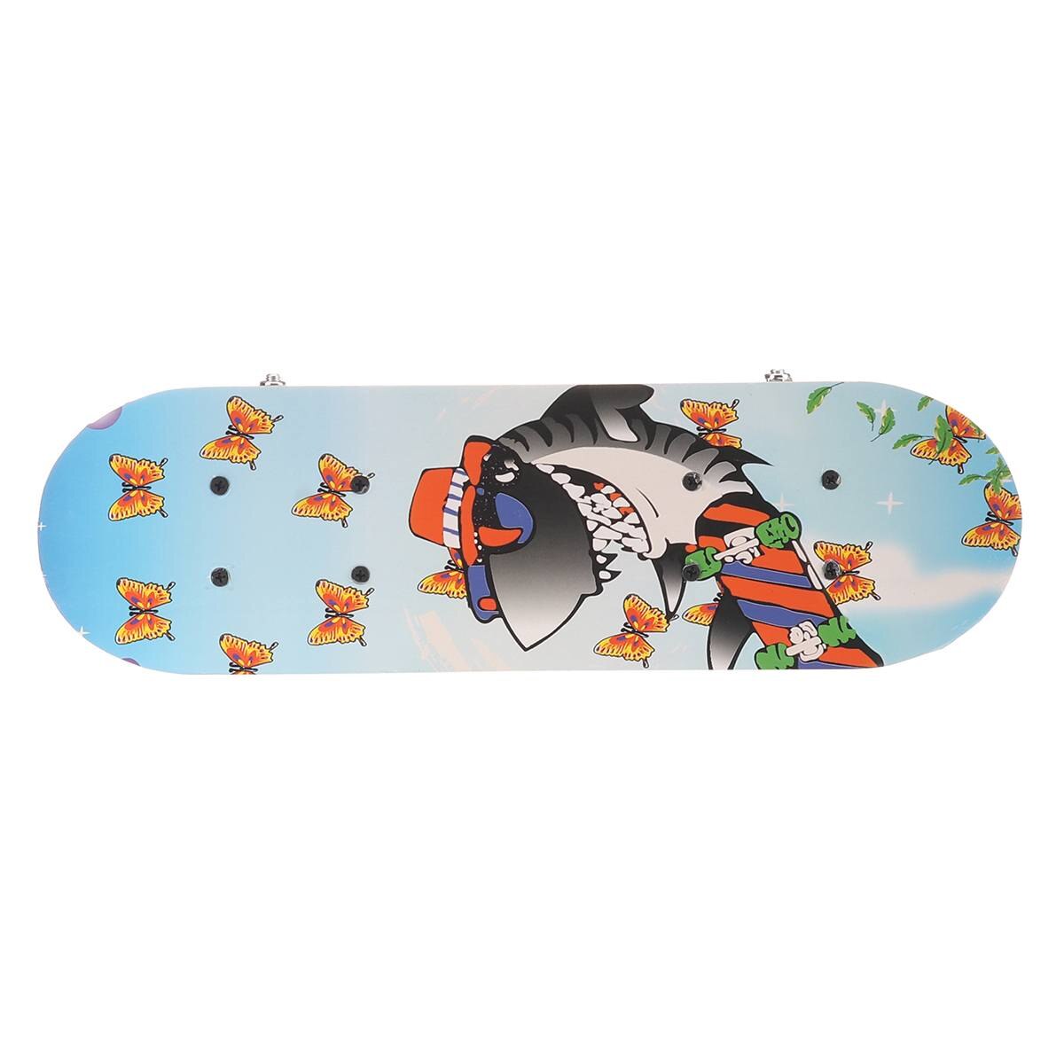 17 Inch Double Rocker Children Kids Skateboard Tee... – Grandado