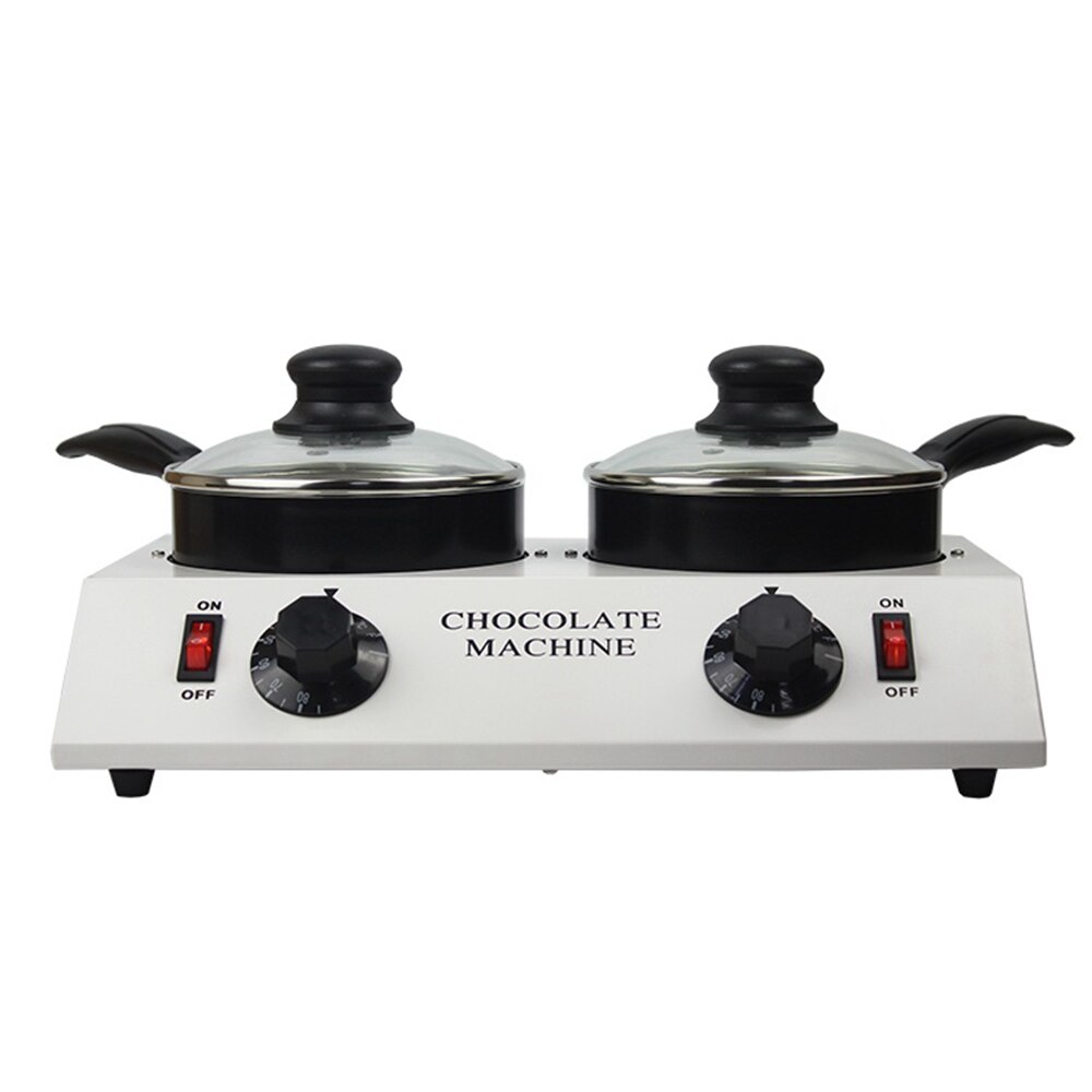 JIQI Single/Double Chocolate Melting Pot Cheese Bu... – Grandado