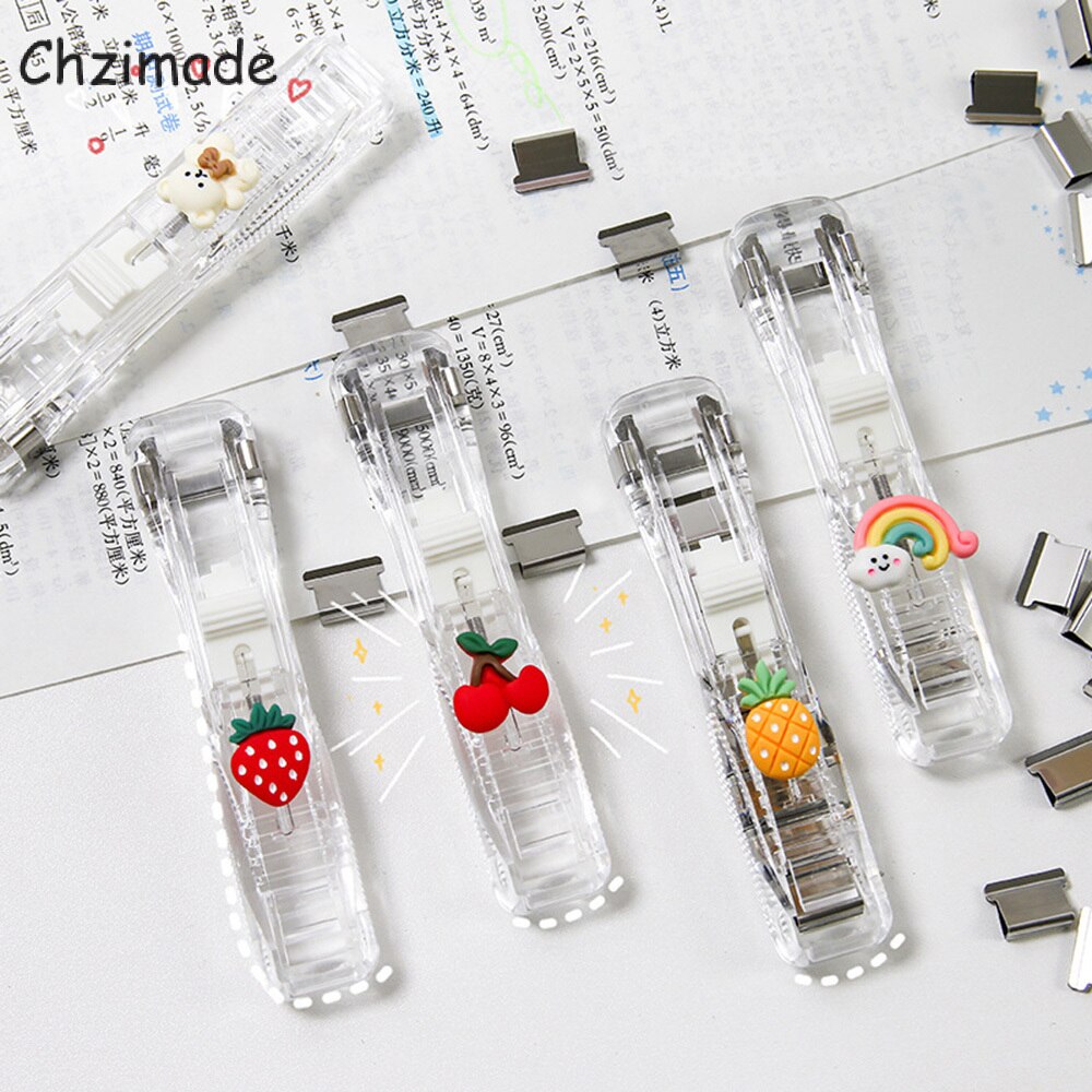 Chzimade Plastic Push Clip Stapler Staple Remover ... – Vicedeal
