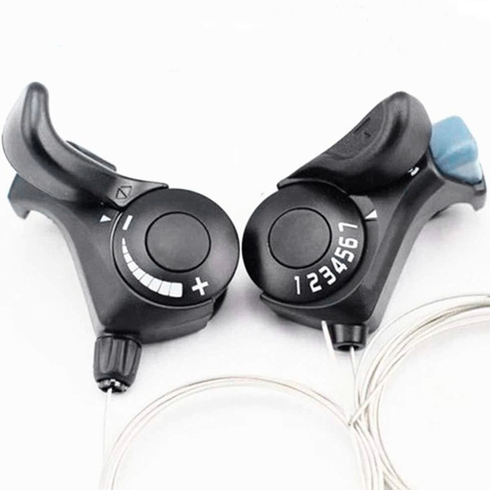 1 Pair Bicycle 3x7 Speed Shift Leveres Thumb Gear ... – Vicedeal