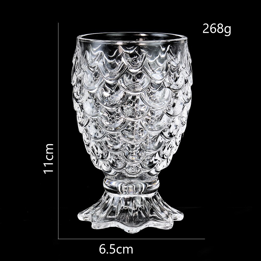 Creativity Transparent Short Foot Dessert Glass Cu... – Grandado