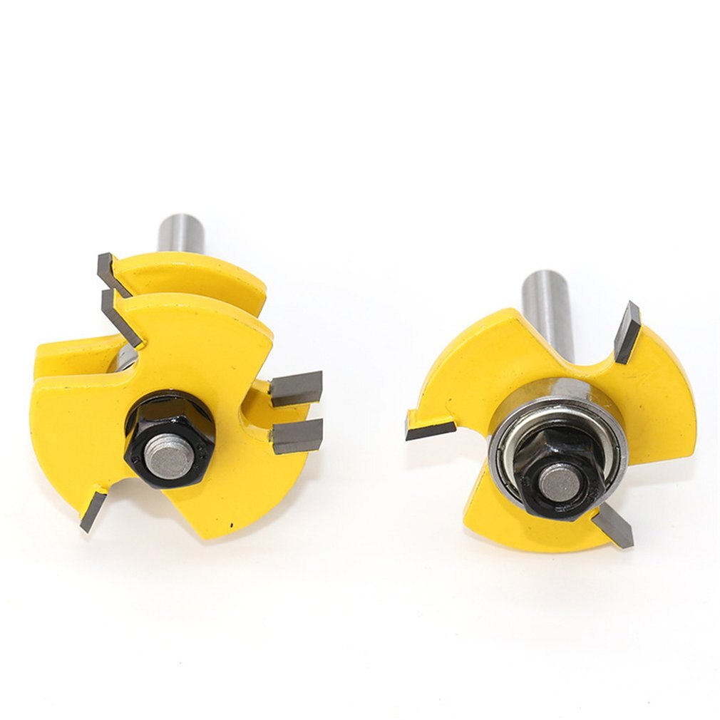 2 Stuks 8 Mm Schacht Frees Router Bits Set T-Slot ... – Grandado