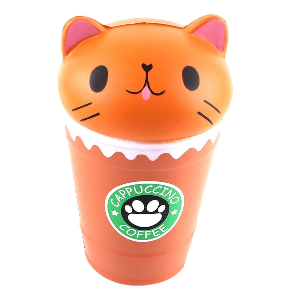 MUQGEW Squishy Cut Coffee Cup Cat Scented Squishie... – Vicedeal