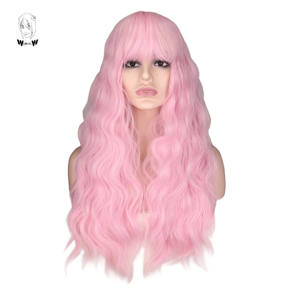 WHIMSICAL W Synthetic Light Purple Color Women Wig... – Vicedeal