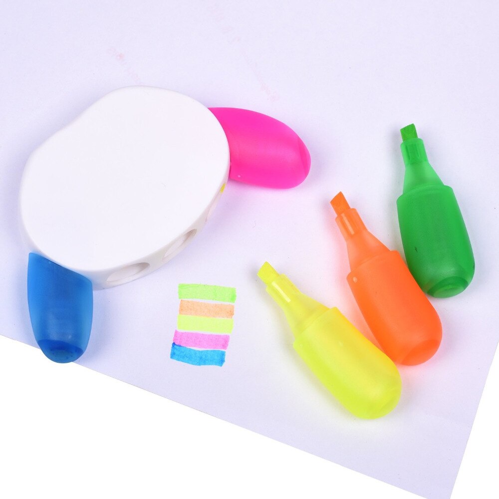 XRHYY 1 Piece Finger Shape Highlighter Cute Fluore... – Grandado