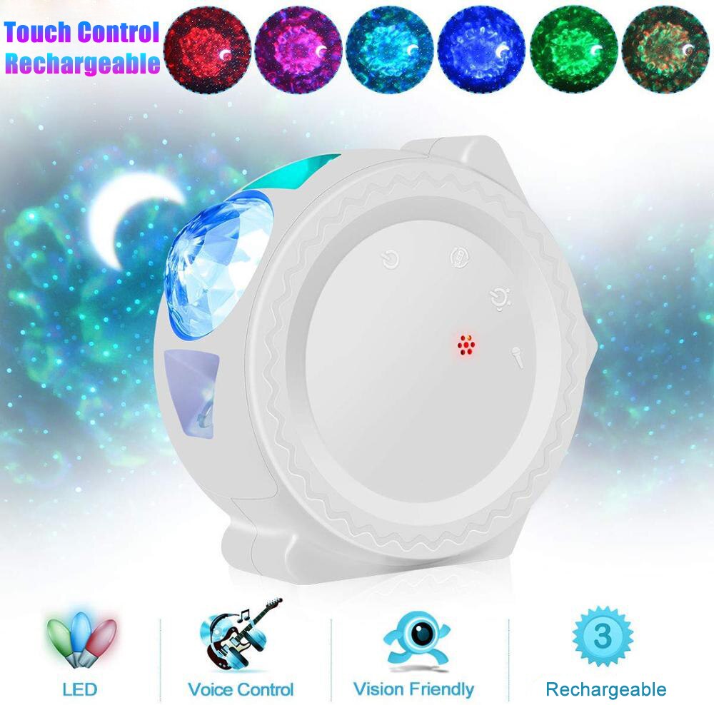 Smart Wifi Control Stars Moon Projector Galaxy LED... – Grandado