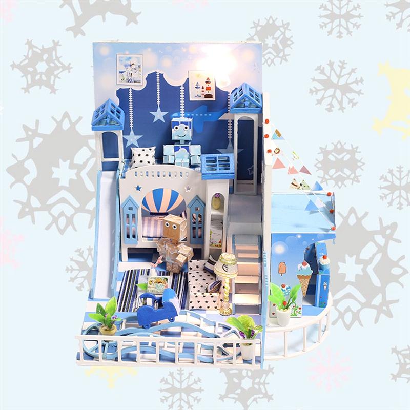 DIY House Kit Miniature Crafting Educational Toy W... – Grandado