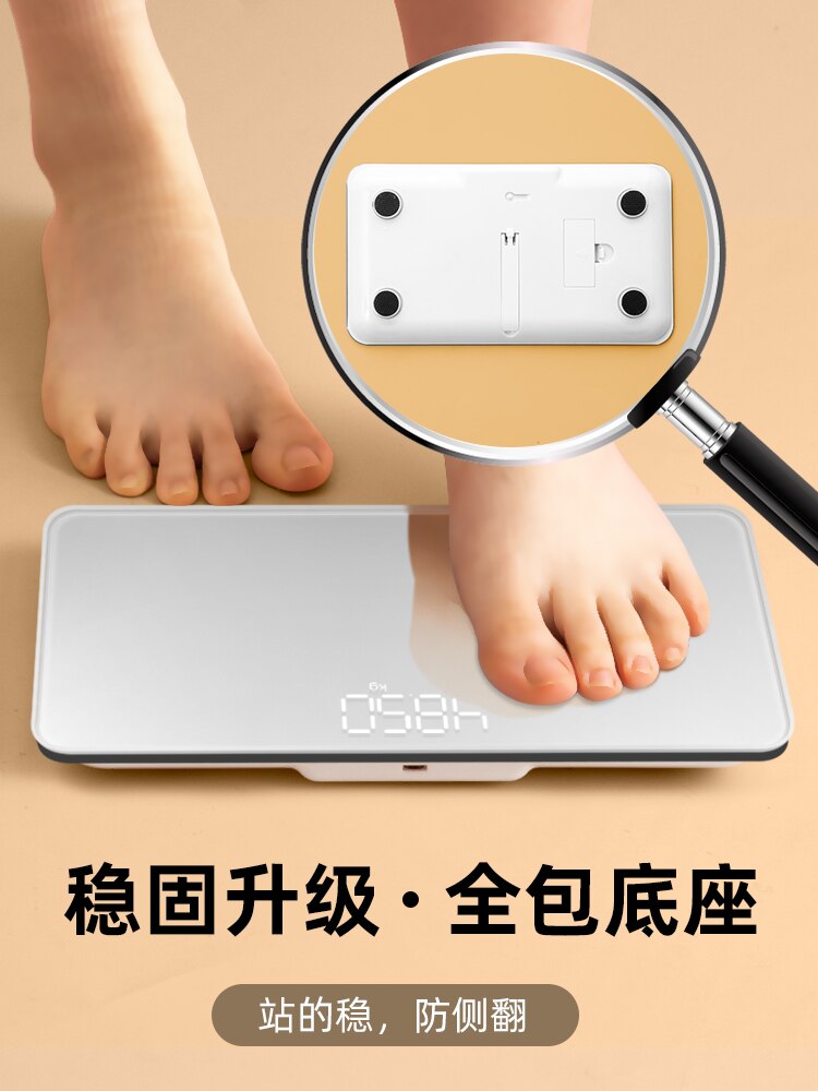 Cute precision scale small weight body fat bathroo... – Grandado