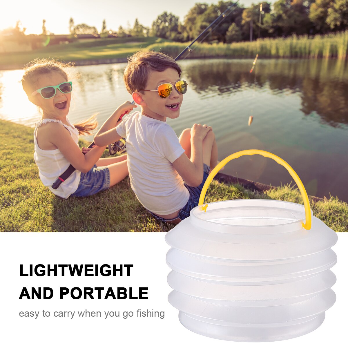 2pcs 2L Portable Folding Bucket Folding Water Buck... – Vicedeal