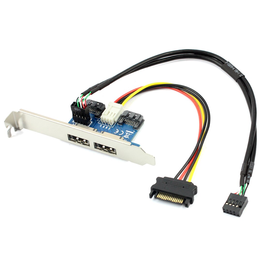 Dual Port Sata Naar 5V 12V Power Over Esata Usb Po... – Vicedeal