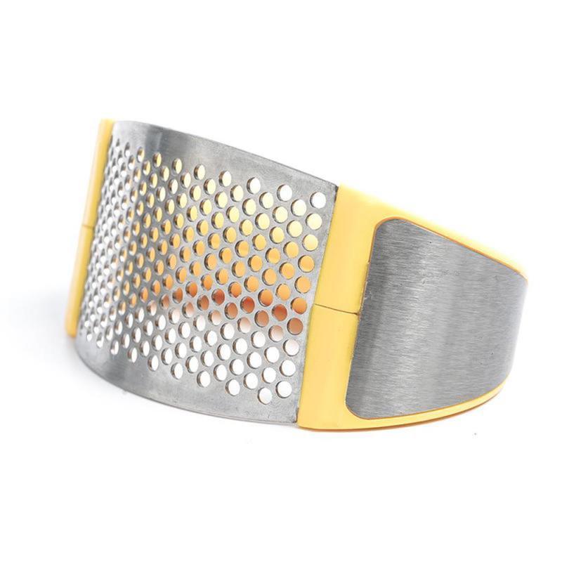 Stainless steel household kitchen garlic press min... – Grandado