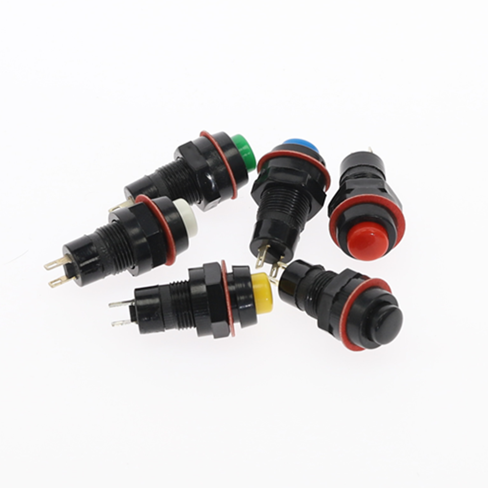 6Pcs 10mm self-locking/self-reset OFF-ON Push Butt... – Vicedeal