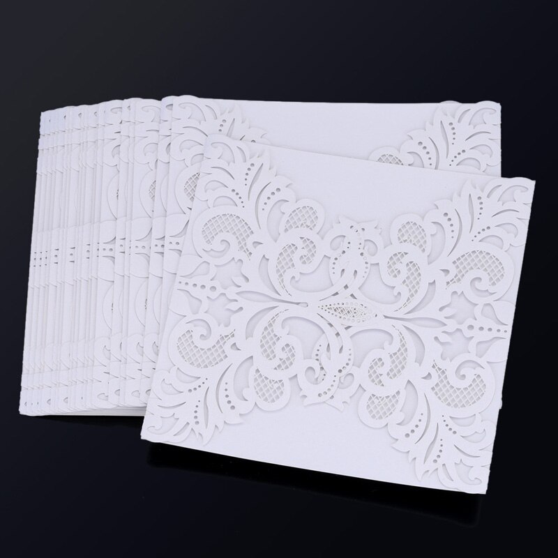 10 Pcs/ Set Wedding Party Invitation Card Decor Ca... – Grandado