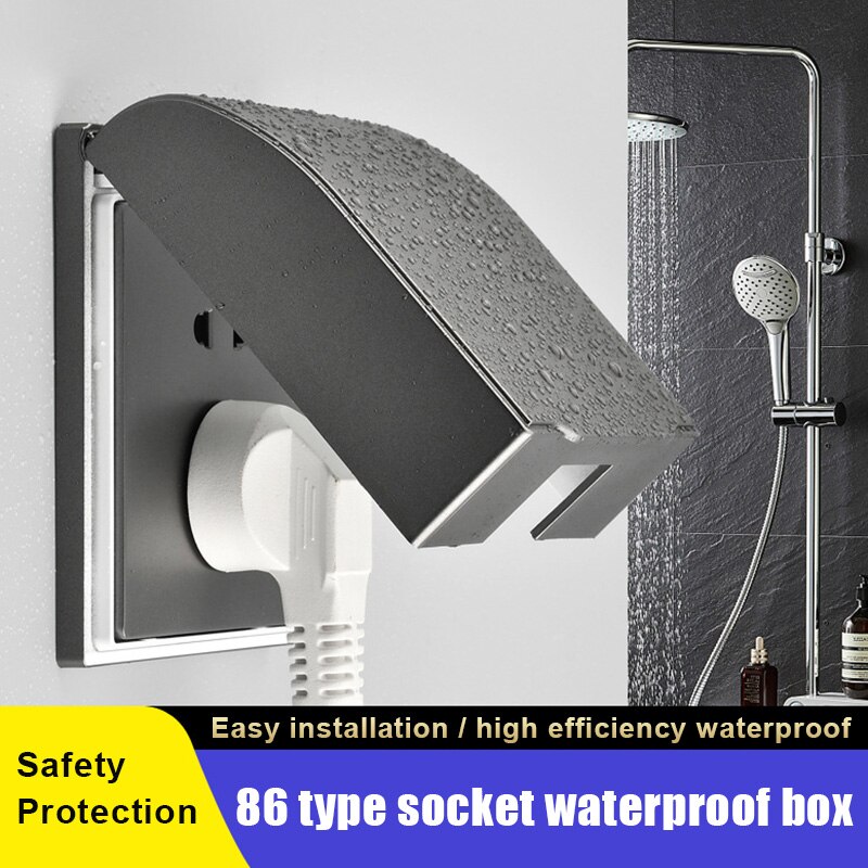 Socket Splash-proof Box Single Outlet Waterproof C... – Vicedeal