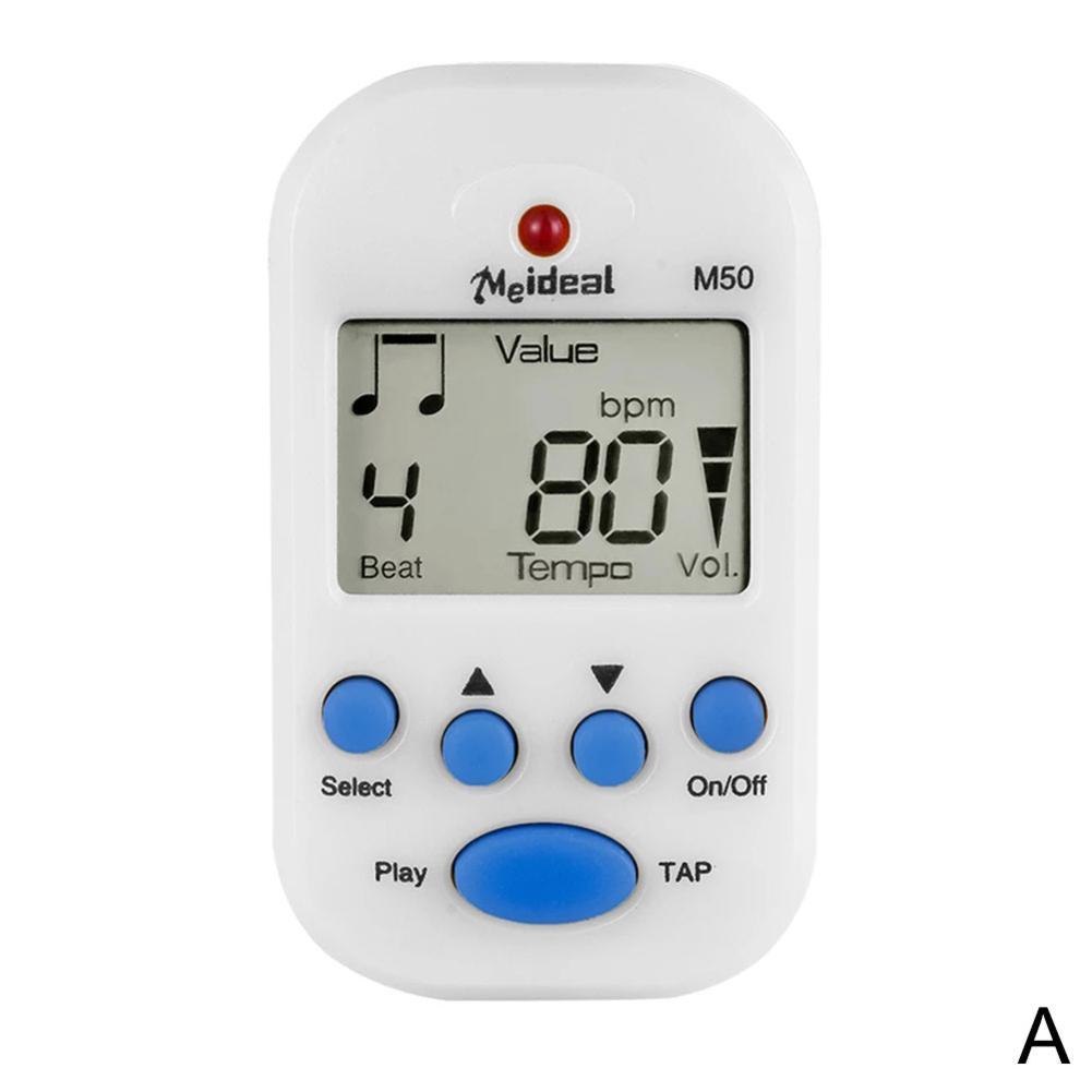 Mini Metronome w/LED Indicator LCD Screen Tuner Cl... – Grandado
