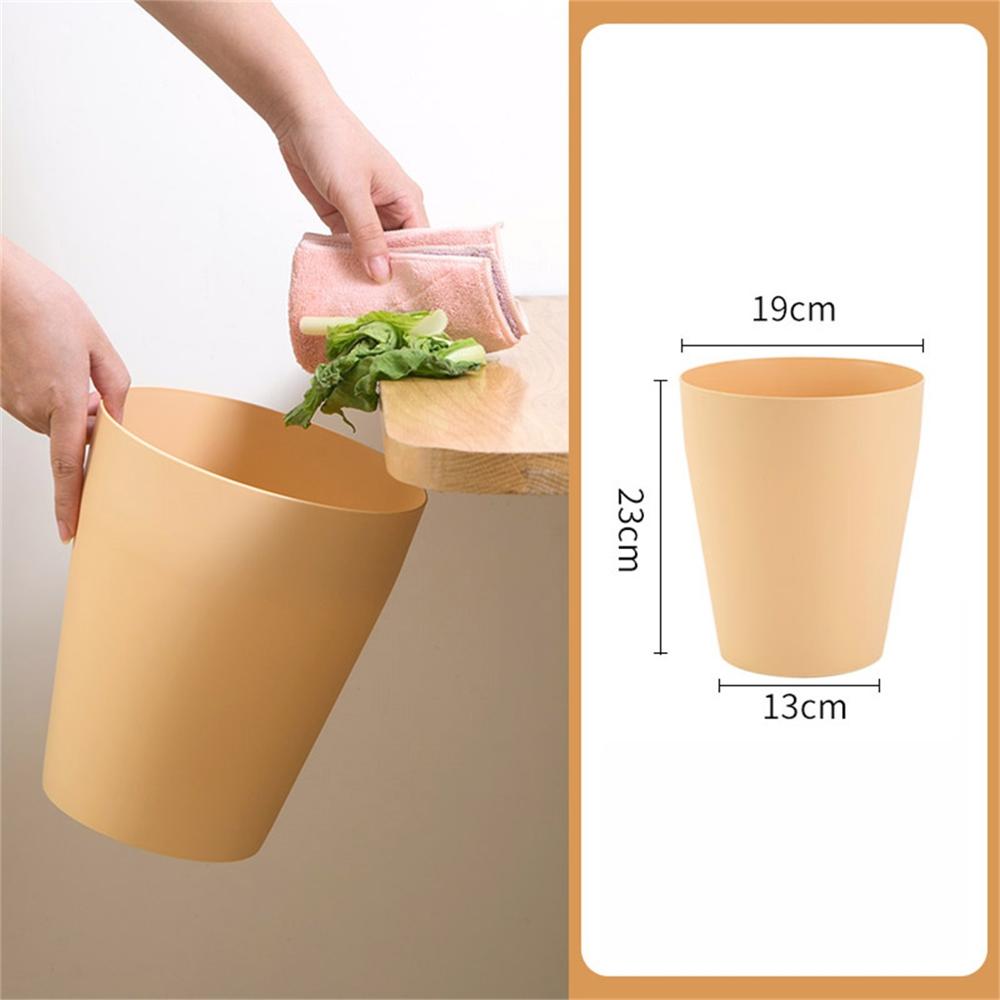 Colourful Trash Can Waste Bins Lidless Plastic Pap... – Vicedeal