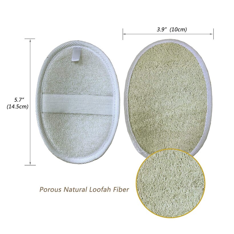 TREESMILE 1 stks Loofah Spons, Exfoliërende Loofah... – Vicedeal