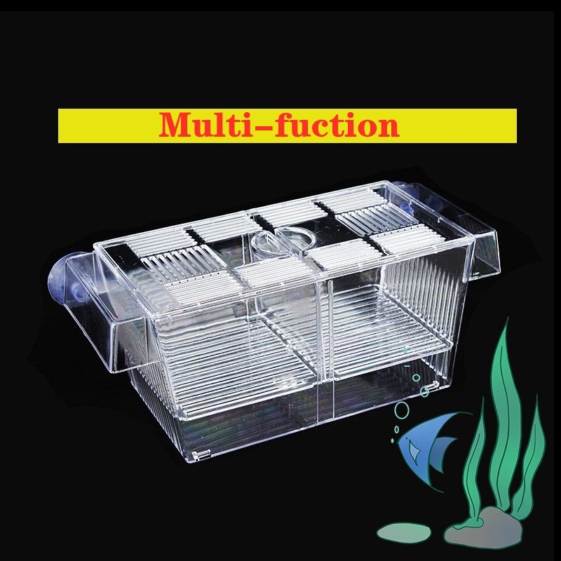 Transparent Acrylic Fish Tank Breeding Isolation B... – Vicedeal