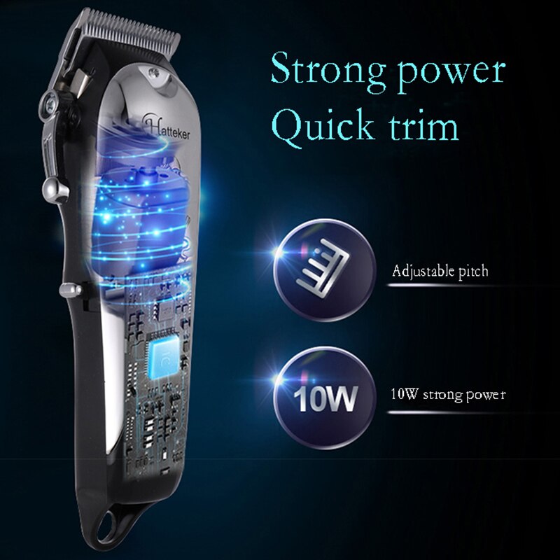 barber digital display hair clipper rechargable po... – Grandado