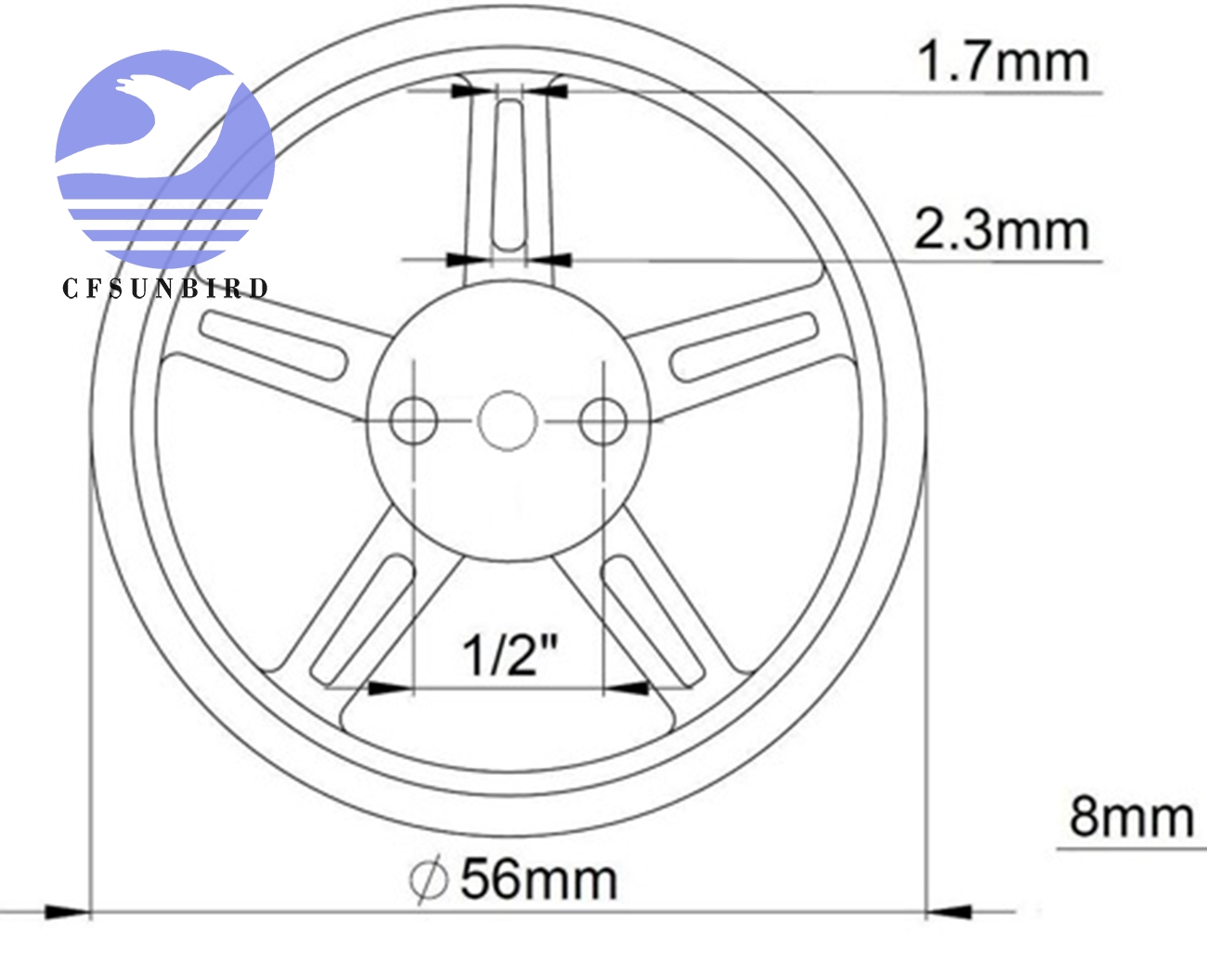 10pcs wheel for SG90 9g 360 Degree Continuous Rota... – Grandado
