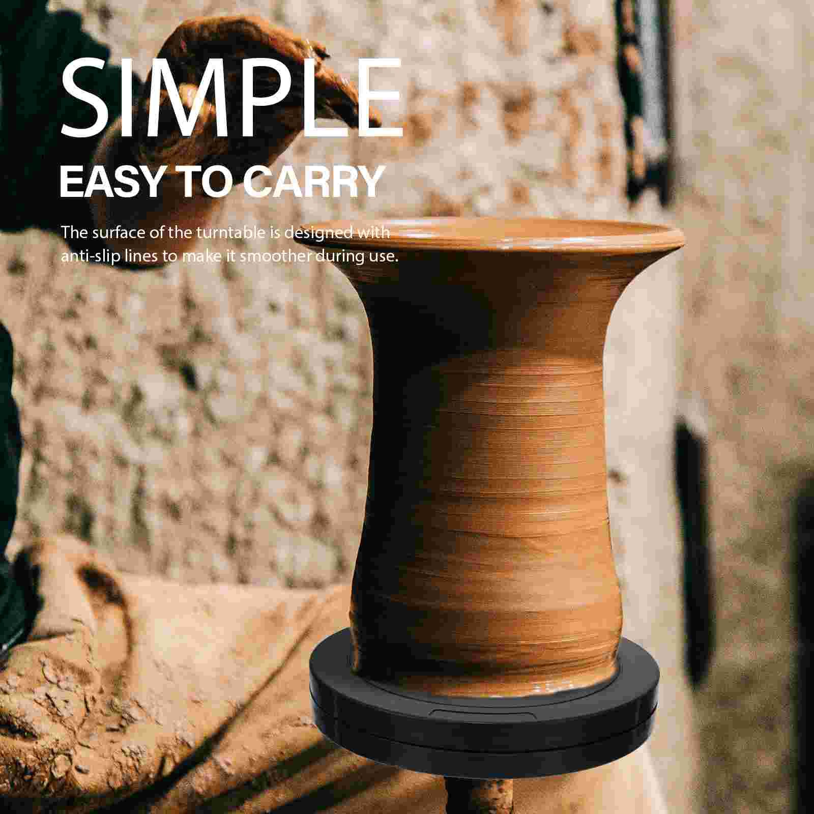 Pottery Wheel Turntable Sculpture Plastic Pottery ... – Vicedeal