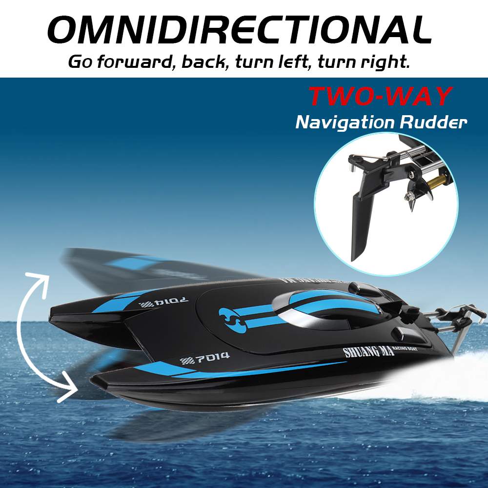 30km/h RC Boat 2.4GHz Racing Remote Control Boat L... – Grandado