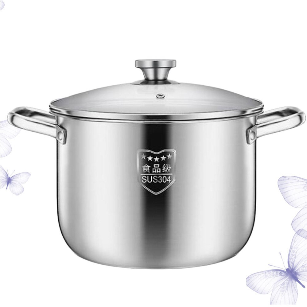 Thick Stock Pot Stainless Steel Stockpot Multifunc... – Grandado