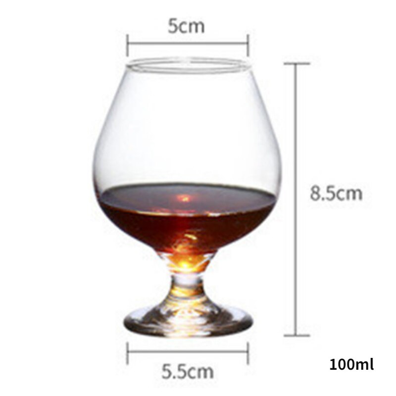100-500ml Short Leg Brandy Whiskey Wine Glass Cup ... – Grandado