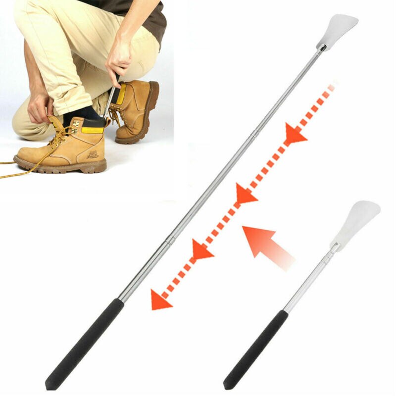 Adjustable Handle Shoe Horn Stainless Steel Metal ... – Grandado