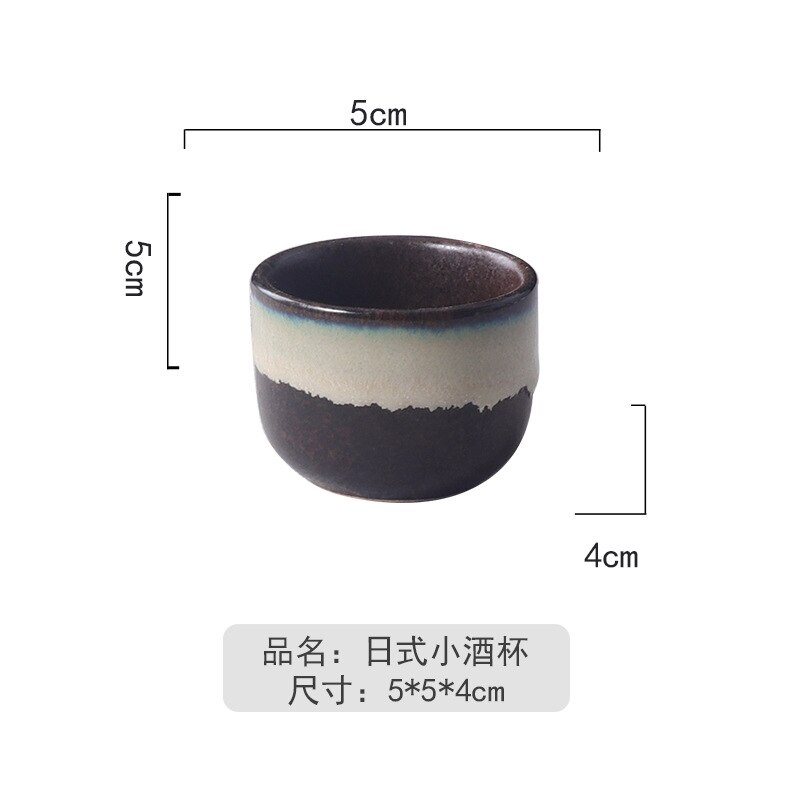 Retro Japanse Sake Pot Cups Set Keramische Japanse... – Grandado