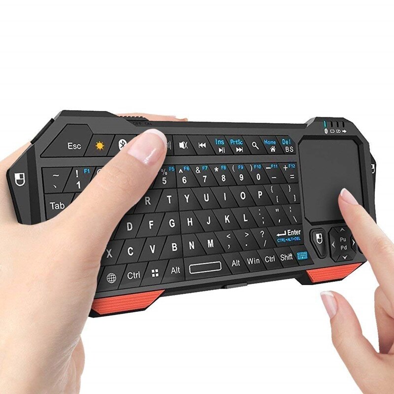 Qwerty Bluetooth Mini Keyboard Controller with tou... – Grandado