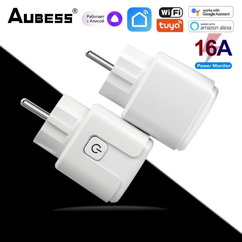 Aubess Wifi Smart Socket Eu 16A Draadloze Plug Ene... – Vicedeal Aubess Wifi Smart Socket Eu 16A Draadloze Plug Ene... – Vicedeal