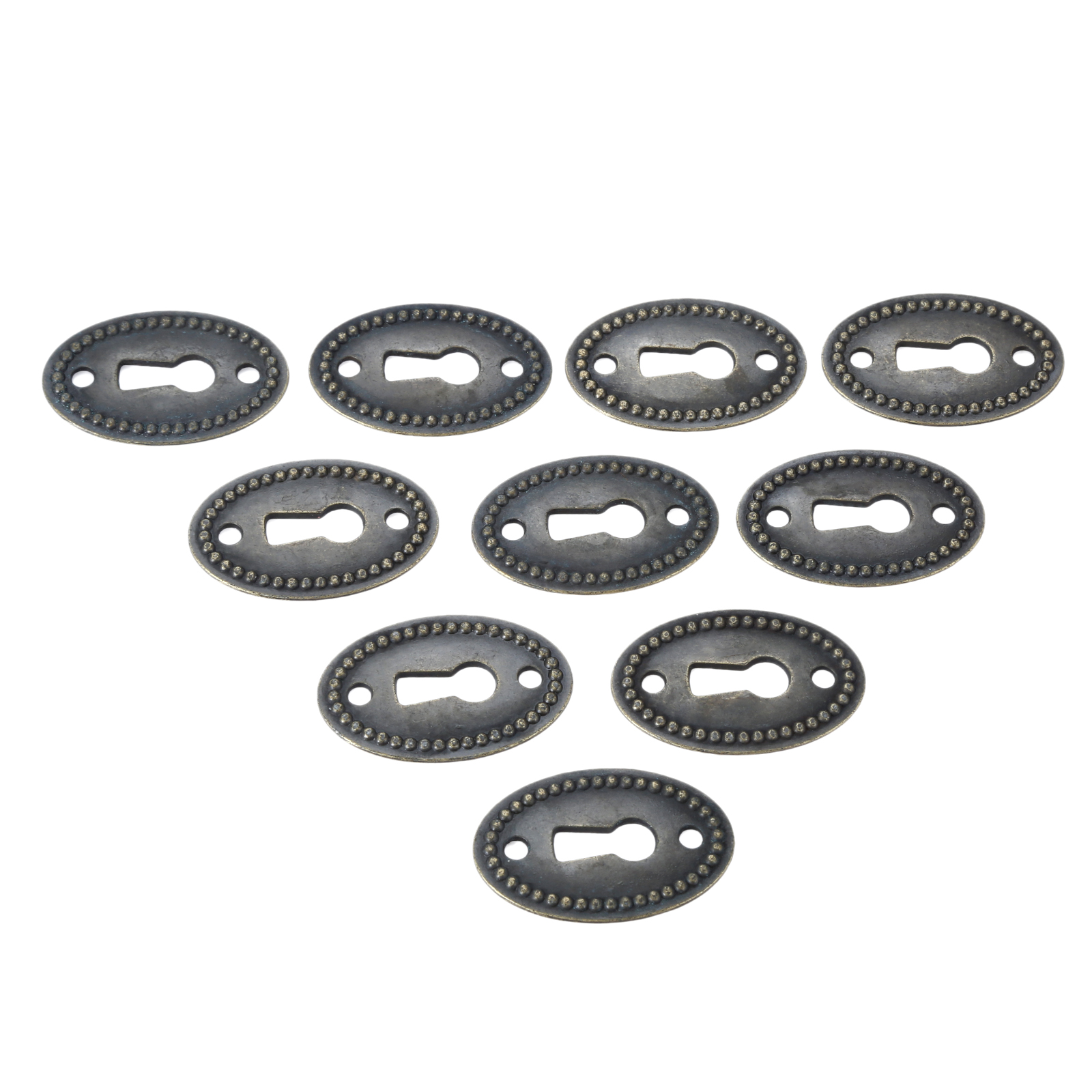 10PCs 38*25mm Oval Shape Keyhole Pattern Hollow Co... – Grandado
