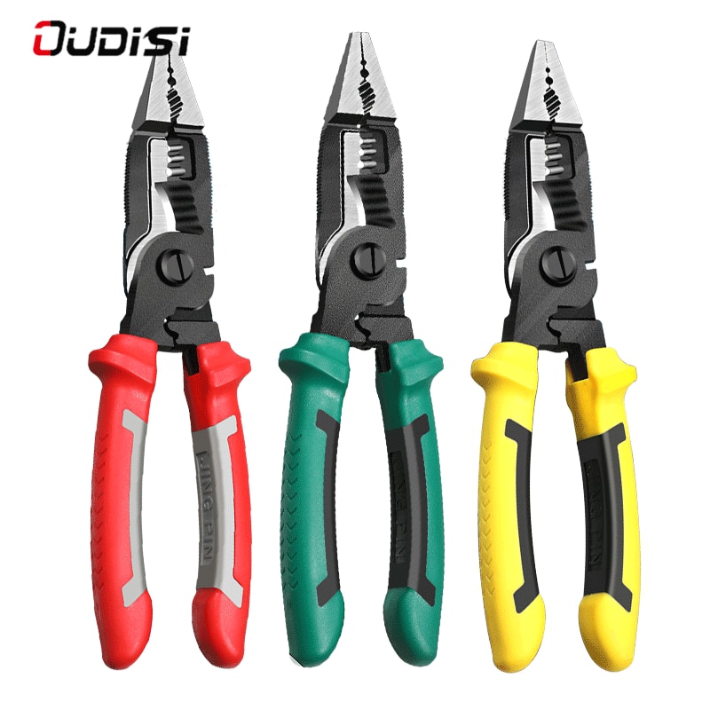 OUDISI Multifunctional Electrician Pliers Long Nos... – Vicedeal